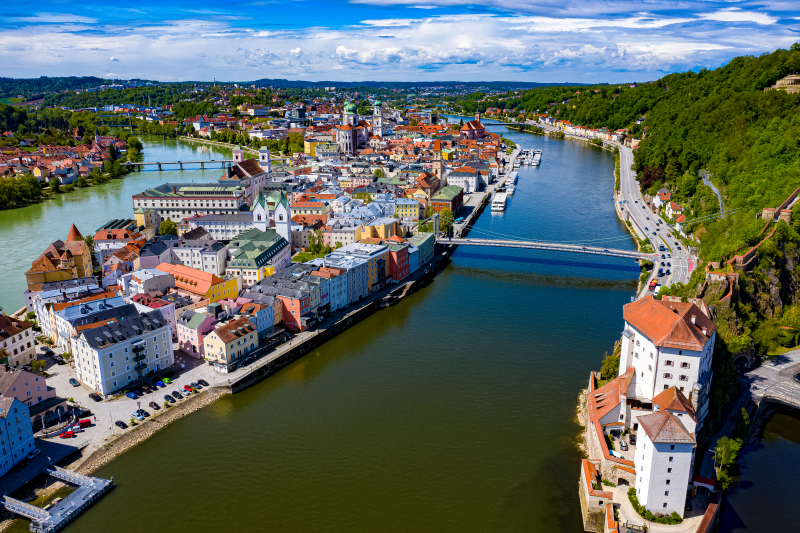 Luftbilder von Passau | Hochauflösende Luftbilder von Passau