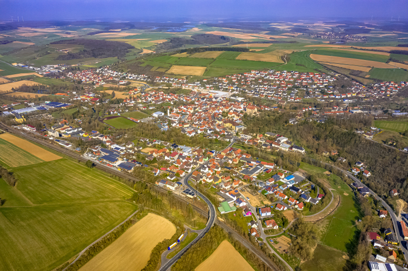 Arnstein Luftbilder | Hochauflösende Luftbilder aus ganz Bayern