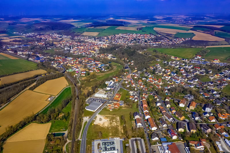 Arnstein Luftbilder | Hochauflösende Luftbilder aus ganz Bayern