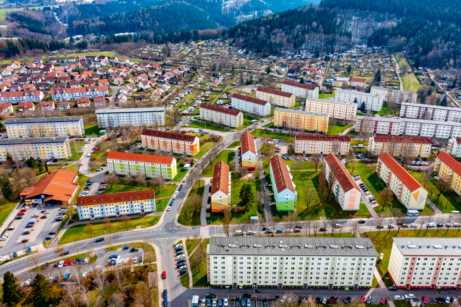 Einzigartige Perspektiven: Ilmenau aus der Luft