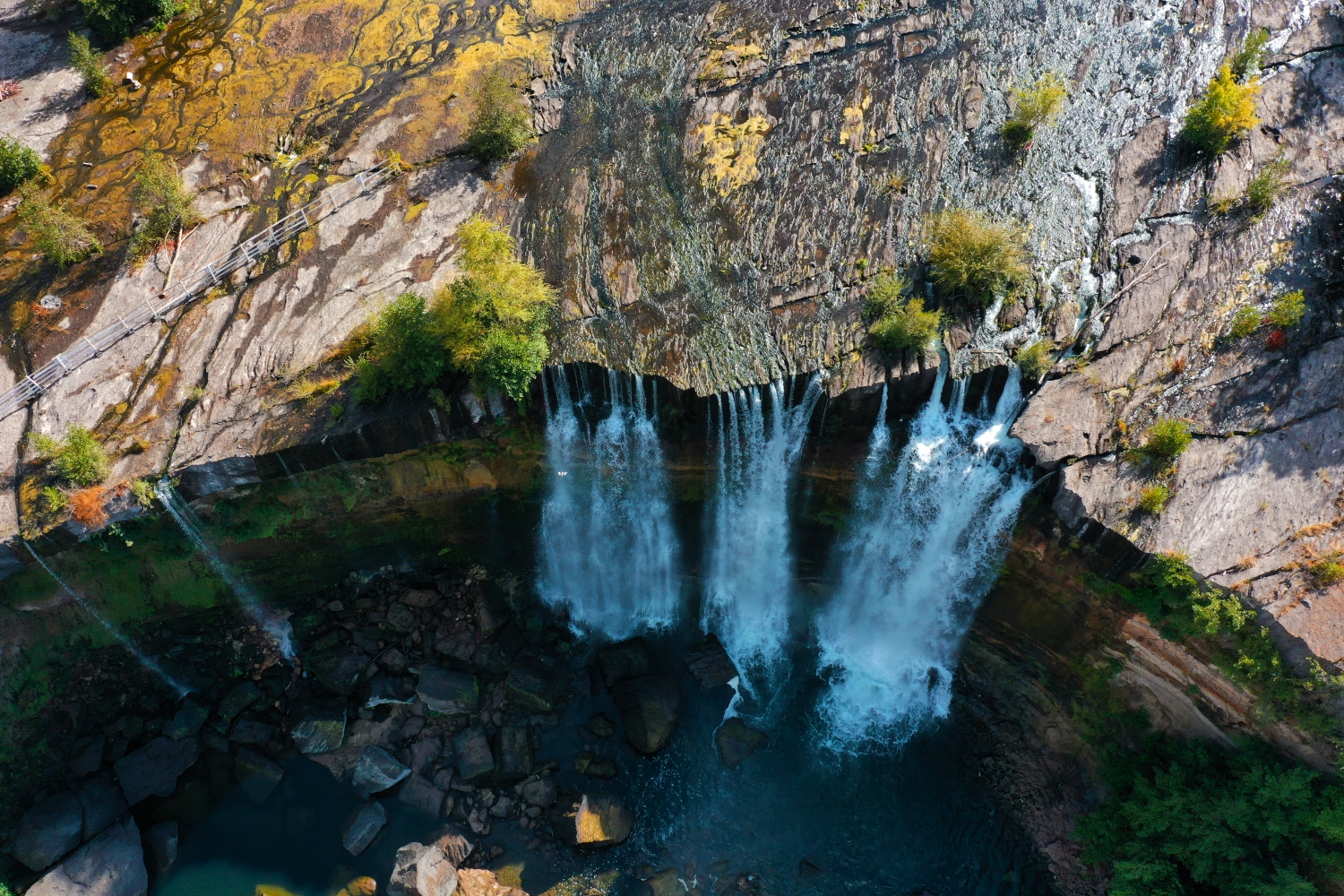 Laja-Falls | Aerial View Chile | Laja-Falls